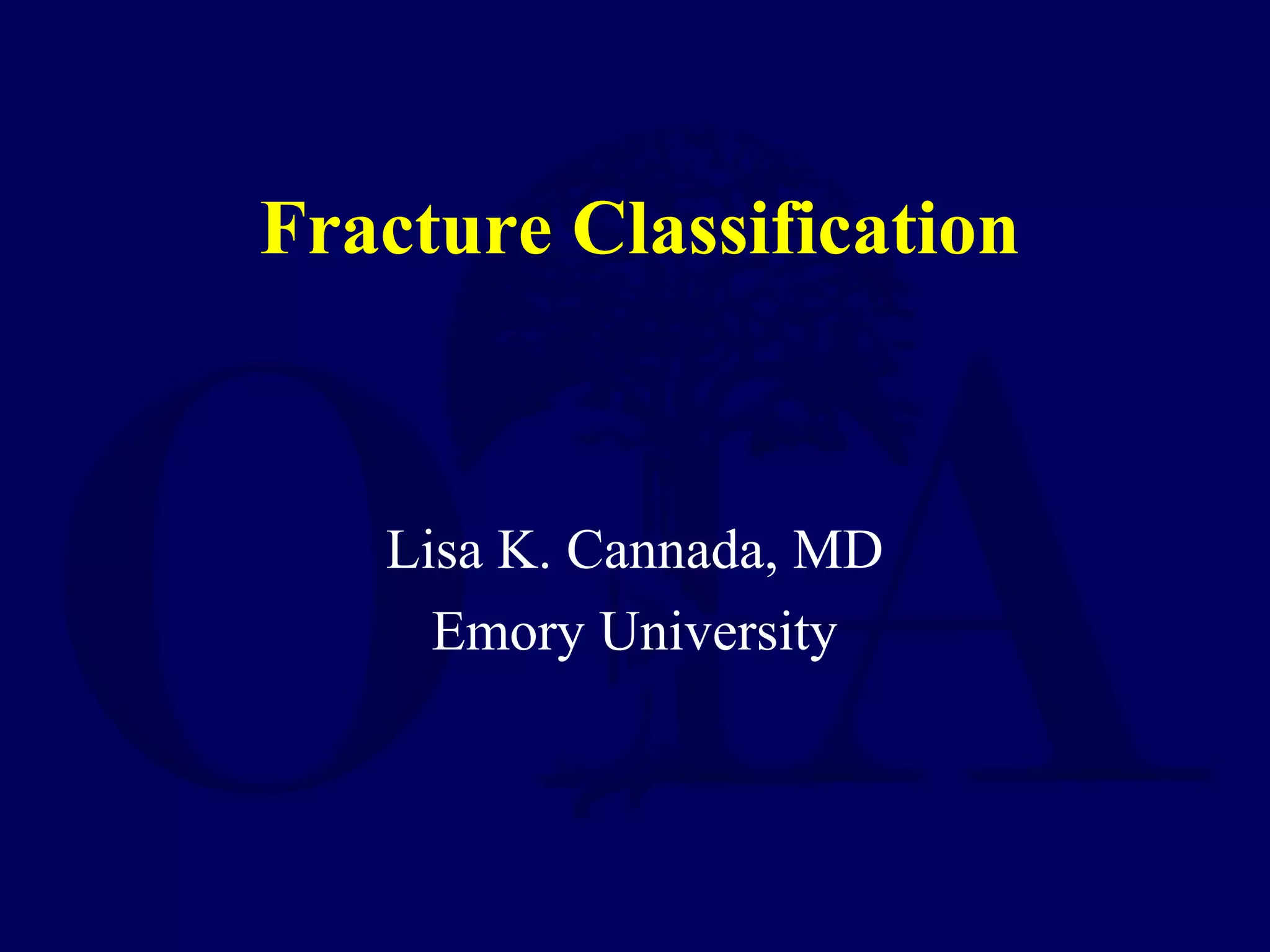 G06 fracture classification | PPT