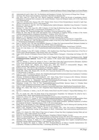 Alternative Control of Insect Pests Using Paper in Corn Plants | PDF