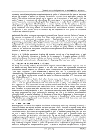 Effect of Auditor Independence on Audit Quality: A Review of Literature | PDF