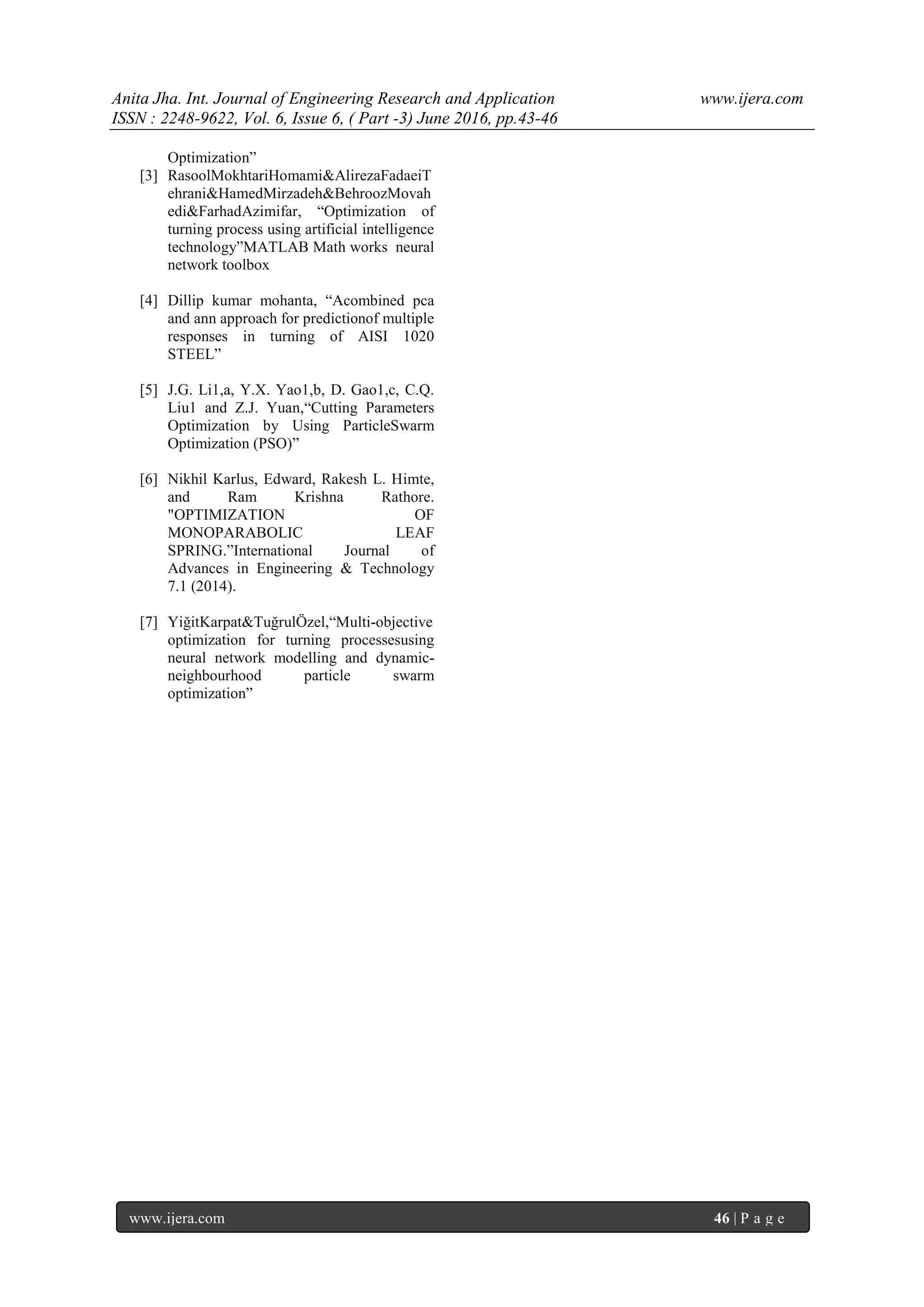 Optimization Of Force And Surface Roughness For Carbonized Steel In Turning Process Through