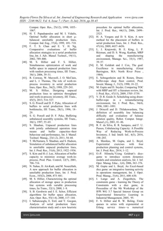 Designing Unbalanced Assembly Lines: A Simulation Analysis to Evaluate Impacts on Work-In ...