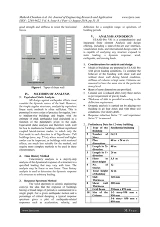 Dynamic Analysis of Multi-Storeyed Frame-Shear Wall Building Considering SSI | PDF | Civil ...