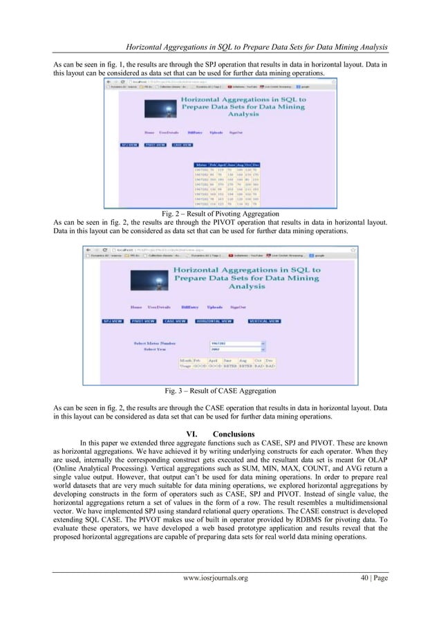 Horizontal Aggregations in SQL to Prepare Data Sets for Data Mining Analysis | PDF