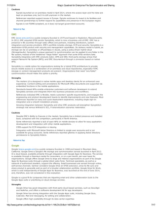 G07.2014 magic quadrant for enterprise file synchronization and sharing ...
