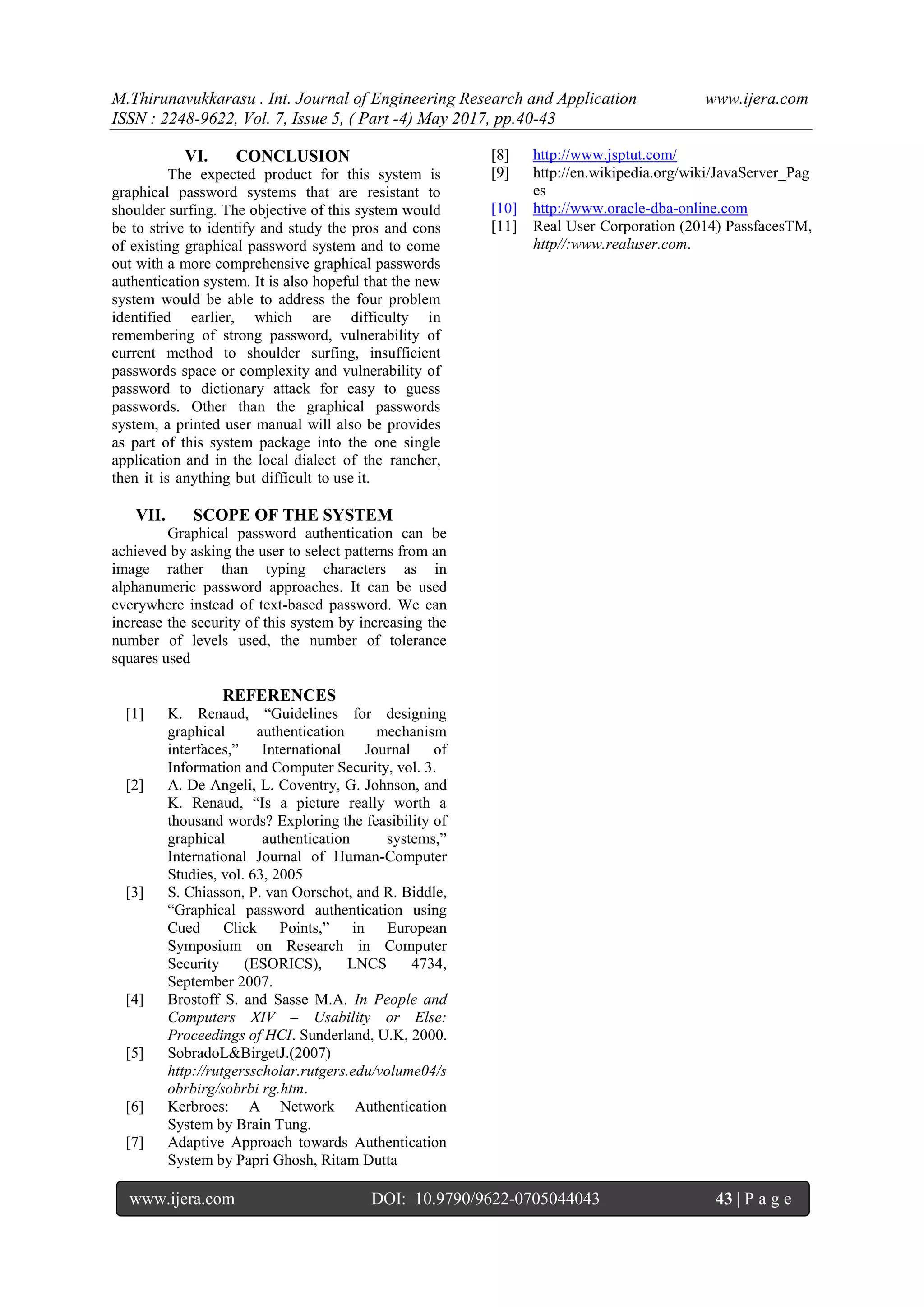 An Improving Method of Grid Graphical Password Authentication System | PDF | Internet | Computing