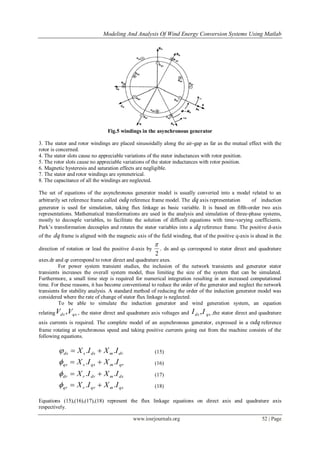 Modeling and Analysis of Wind Energy Conversion Systems Using Matlab | PDF