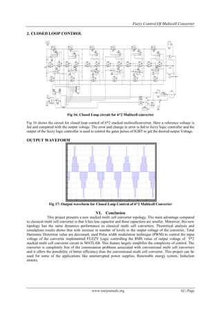Fuzzy Control of Multicell Converter | PDF