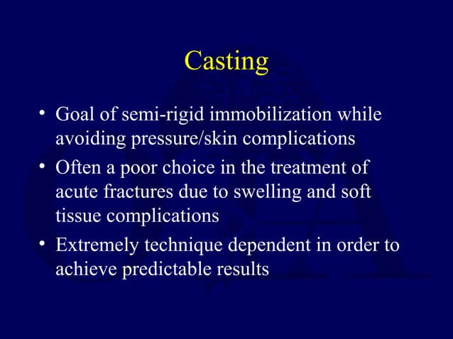 G09 crc, traction, casts | PPT