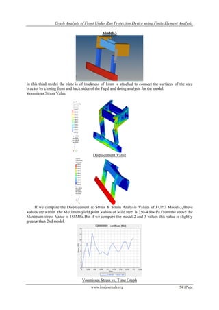 Crash Analysis of Front under Run Protection Device using Finite ...