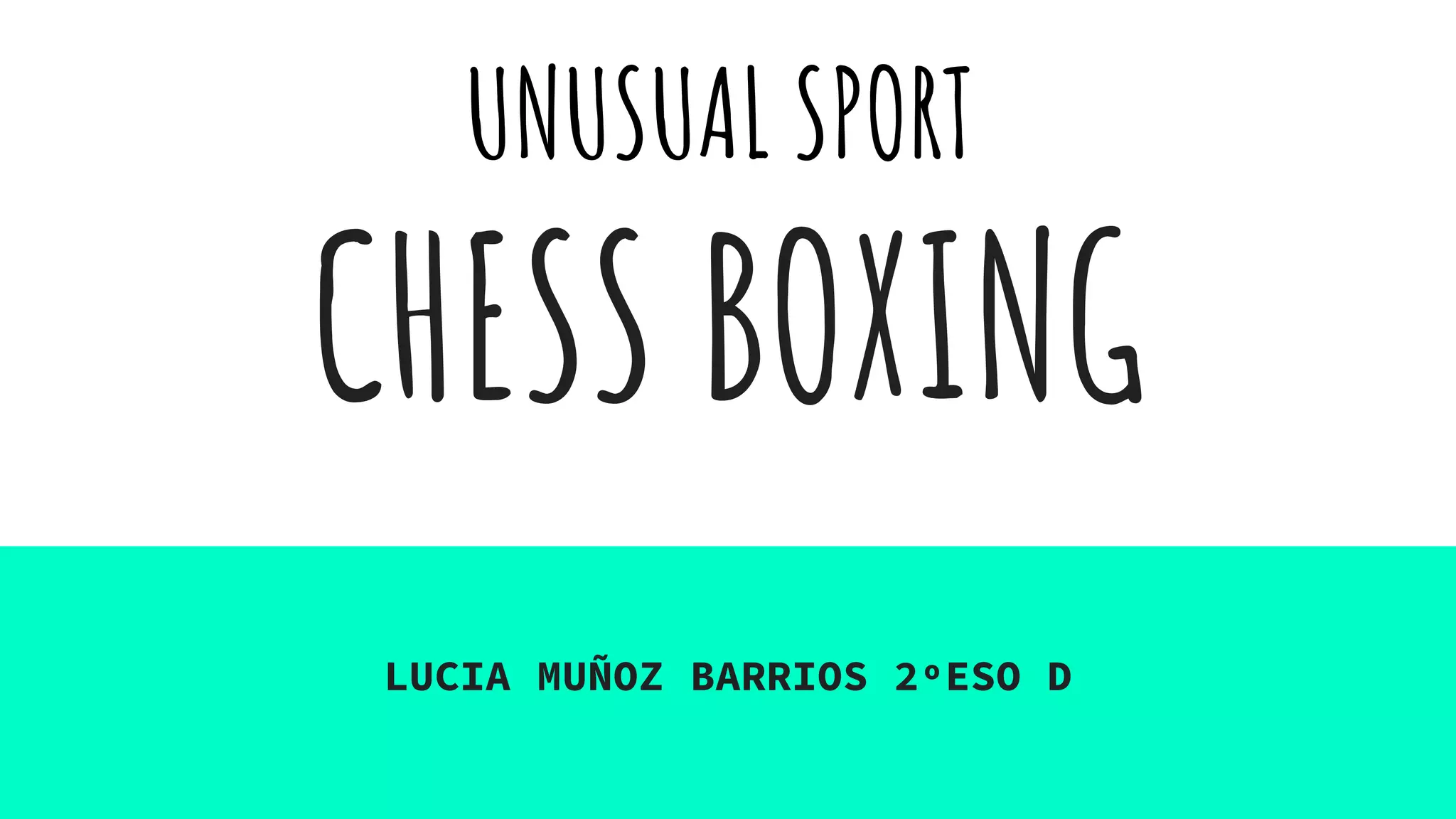 Chess boxing | PPT