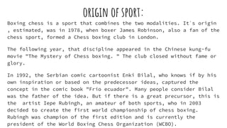 Chess boxing | PPT