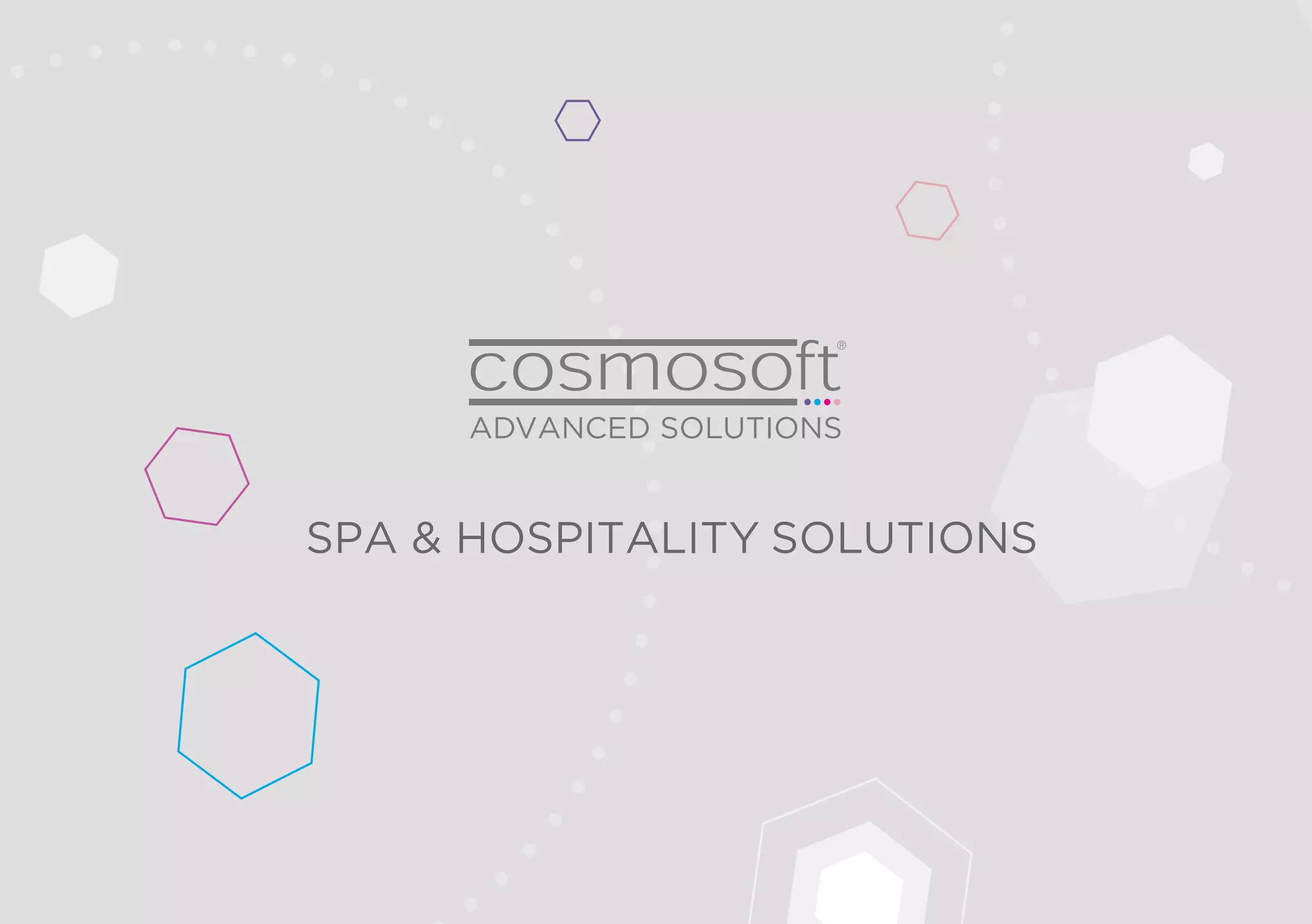 Cosmosoft Spa & Hospitality solutions | PDF