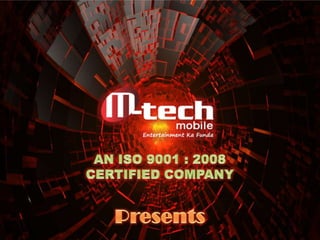 M TECH MOBILE" G1" MODEL | PPTX