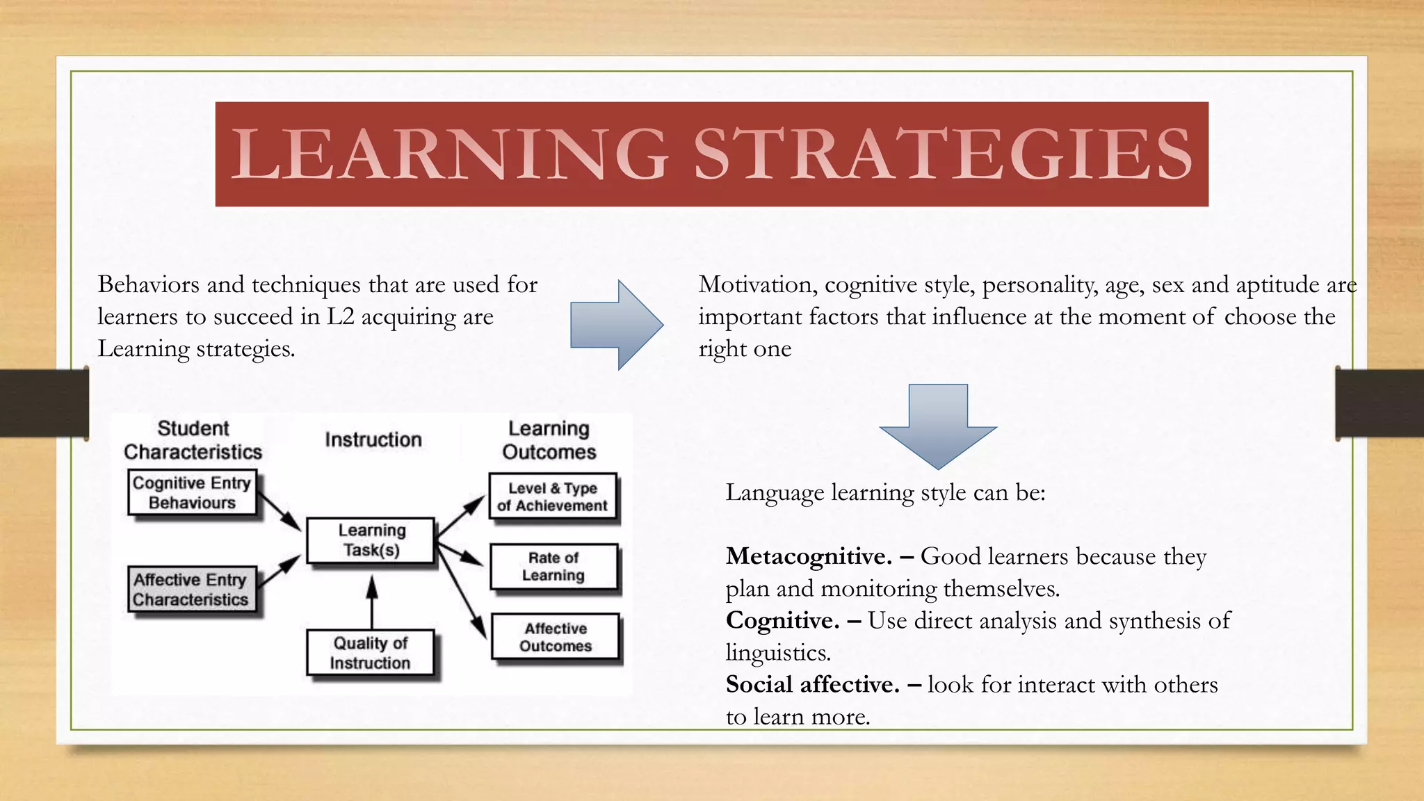 DIFFERENCES IN LEARNERS | PPTX | Educational Assessment | Education