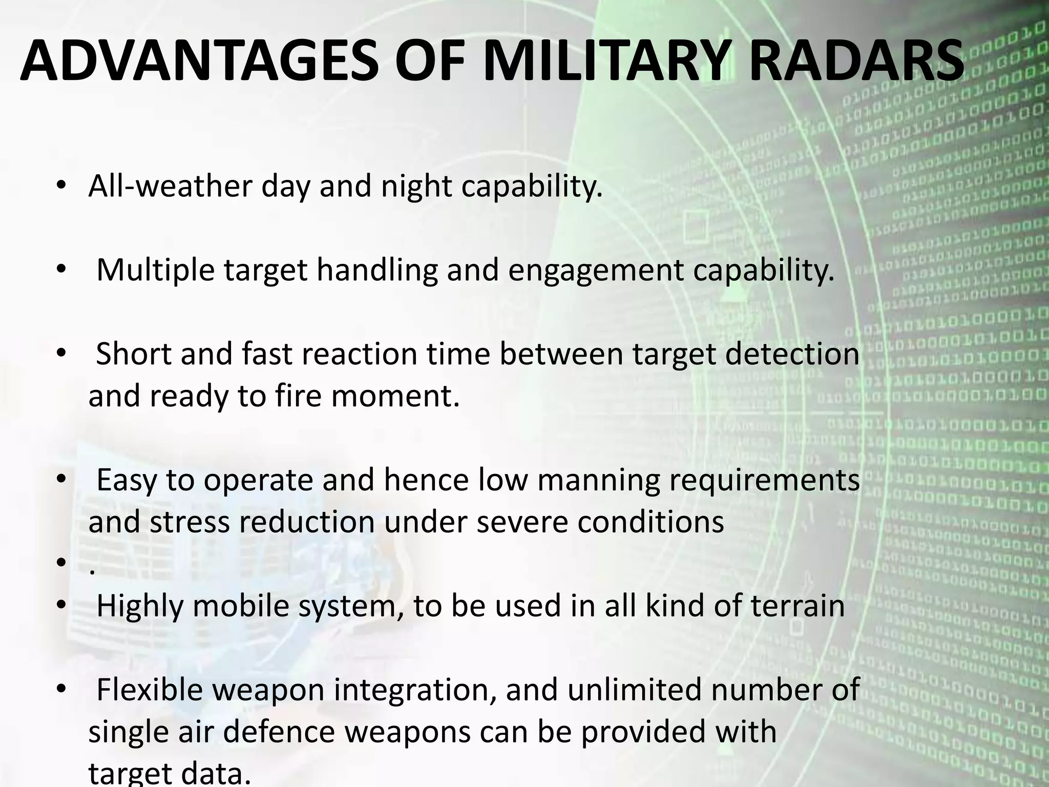Radar presentation | PPTX