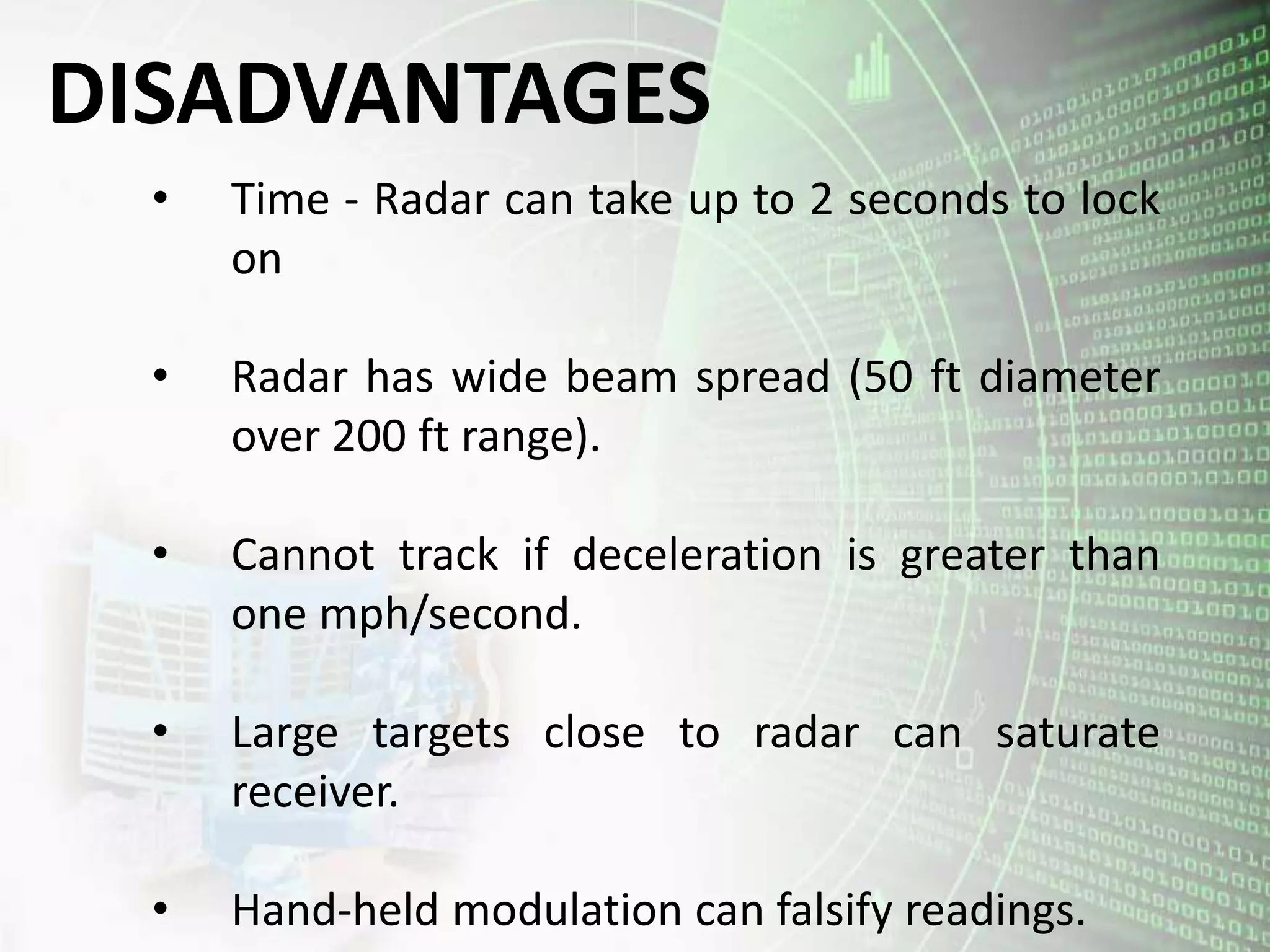 Radar presentation | PPTX