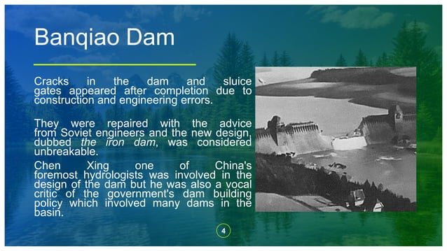 Banqiao Dam Failure | PPTX