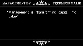 PERSONALITIES AND DEFINITIONS OF MANAGEMENT CFLM2 | PPT | Free Download