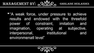 PERSONALITIES AND DEFINITIONS OF MANAGEMENT CFLM2 | PPTX