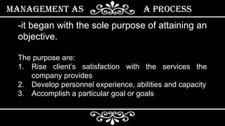 PERSONALITIES AND DEFINITIONS OF MANAGEMENT CFLM2 | PPTX