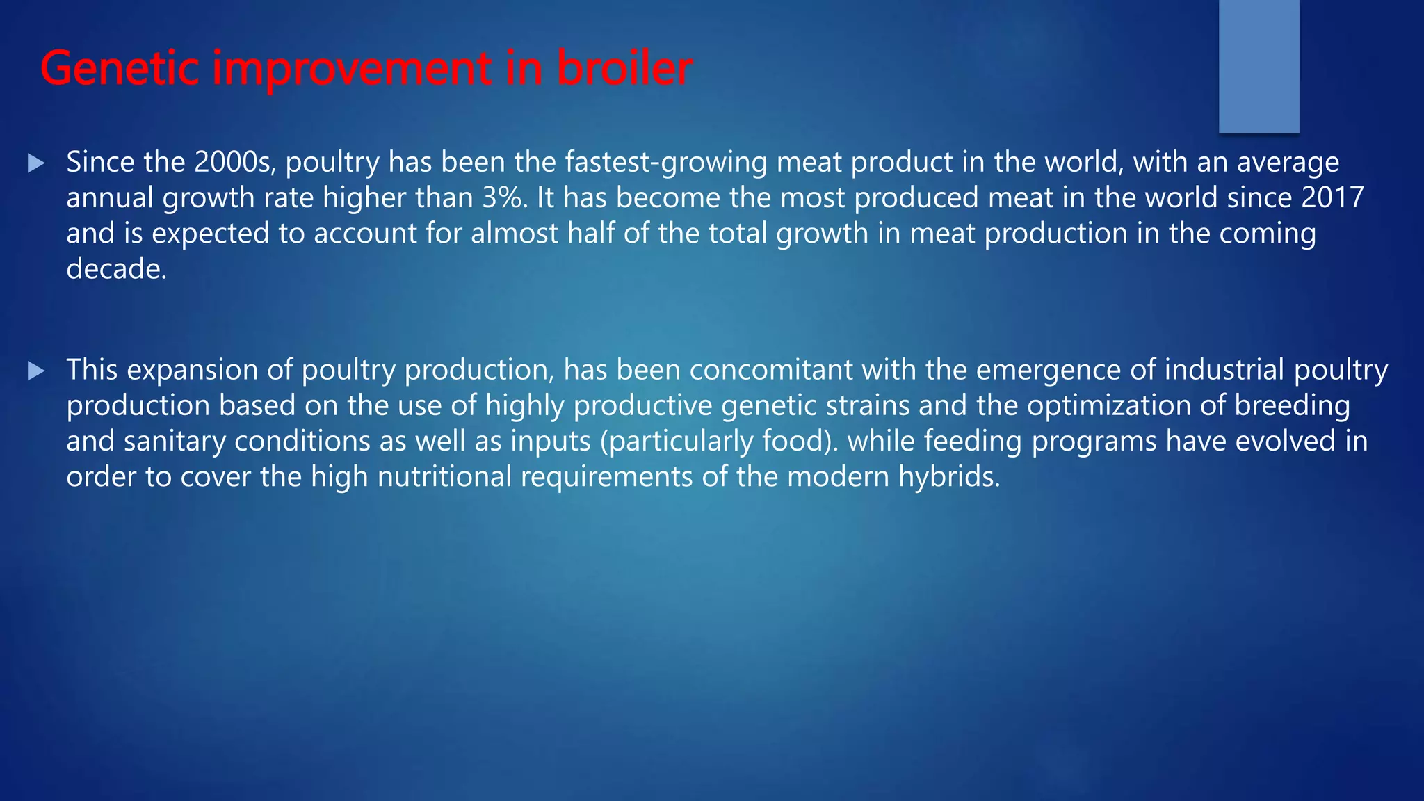 G1 - Genetic Improvement in Poultry..pptx