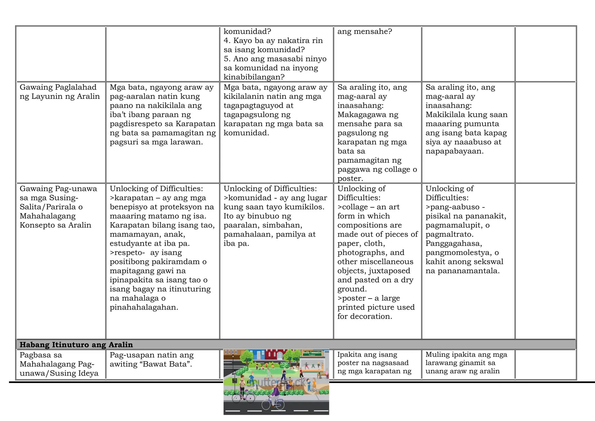 DLL, makabansa, mathematics, araling panlipunan, reading and language ...