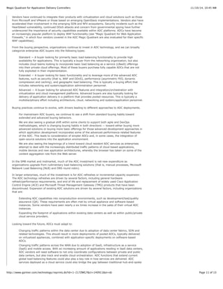 G10.2014 magic quadrant for application delivery controllers | PDF