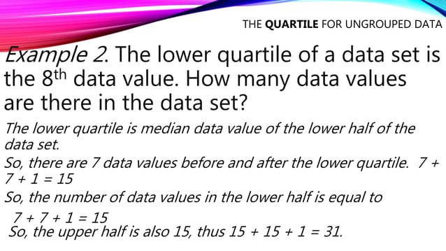 measures of position - grade 10 math | PPTX