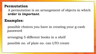 G10-MathQ3-Week-2- Definition of Permutation | PPTX