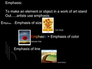 PRINCIPLES OF ART AS APPLIED IN MODERN A | PPT