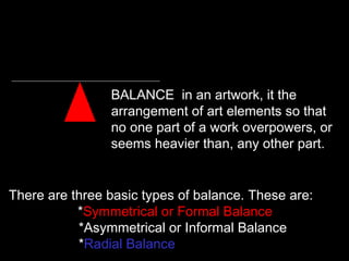 PRINCIPLES OF ART AS APPLIED IN MODERN A | PPTX