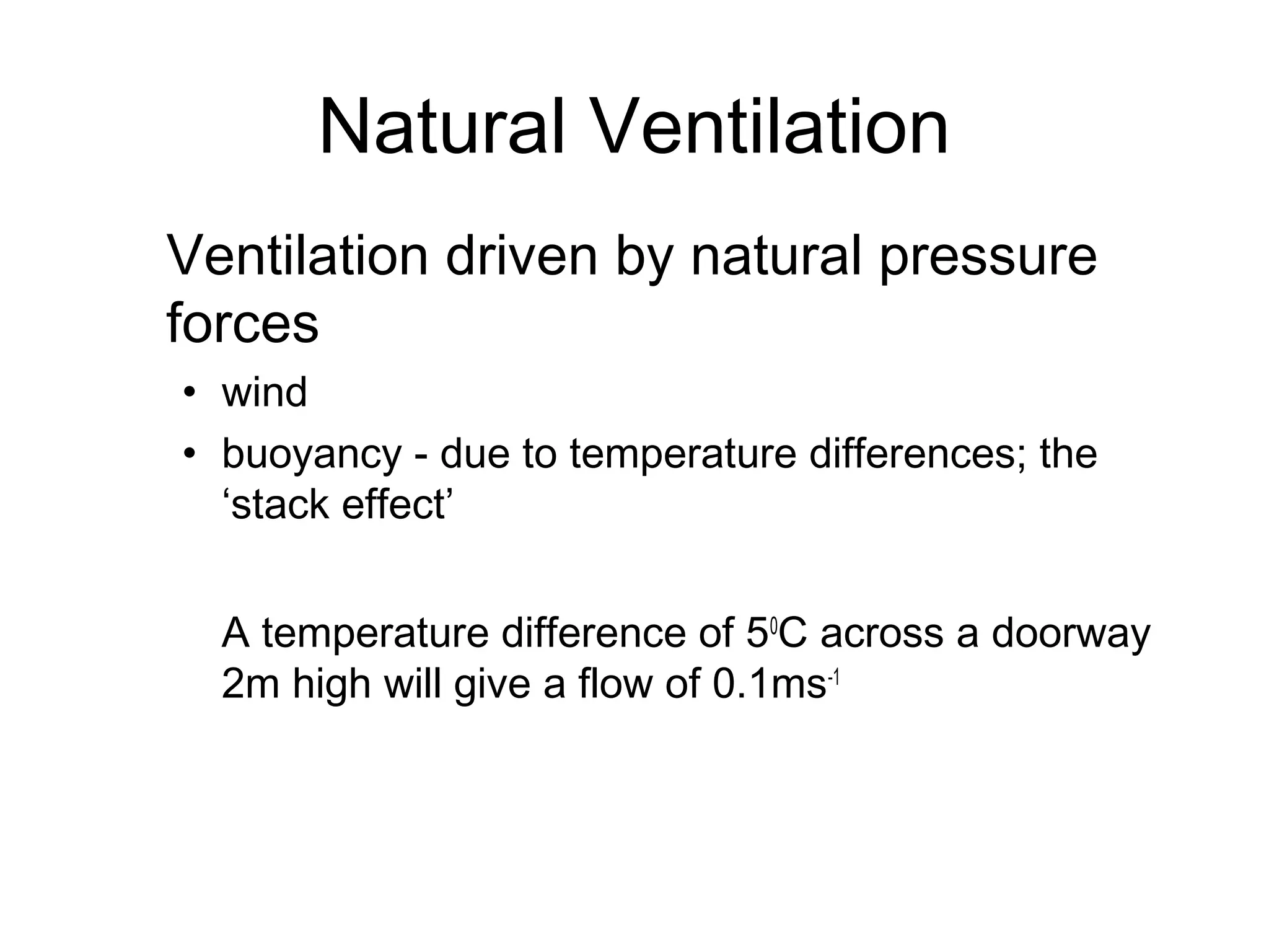 provision lights and ventilation | PPT