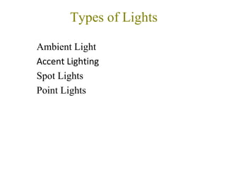 provision lights and ventilation | PPT