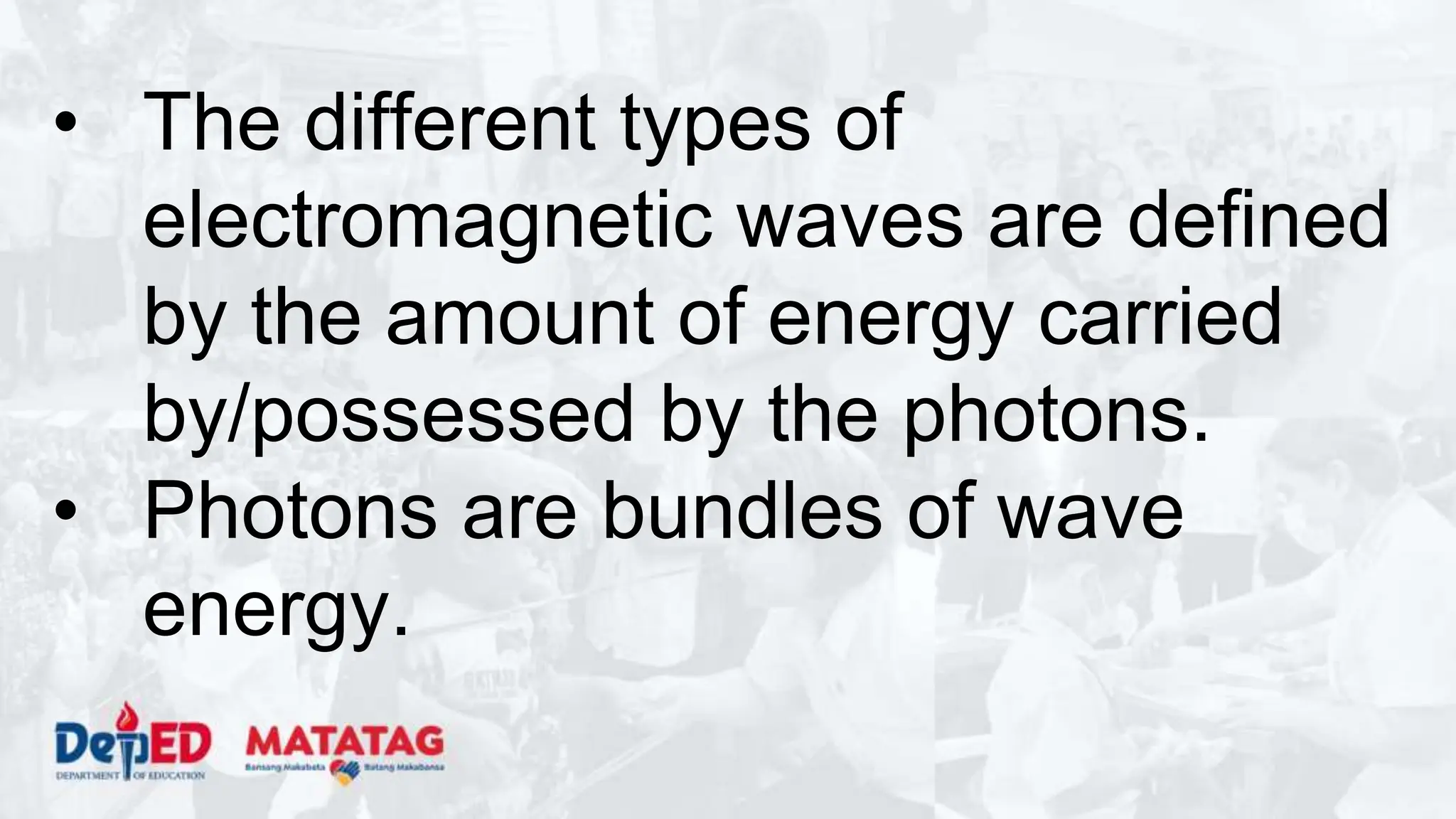 G10 Electromagnetic Spectrum power point | PPTX | Physics | Science