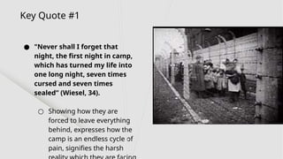 Night by Elie Wiesel Judaism as a theme of the novel | PPT