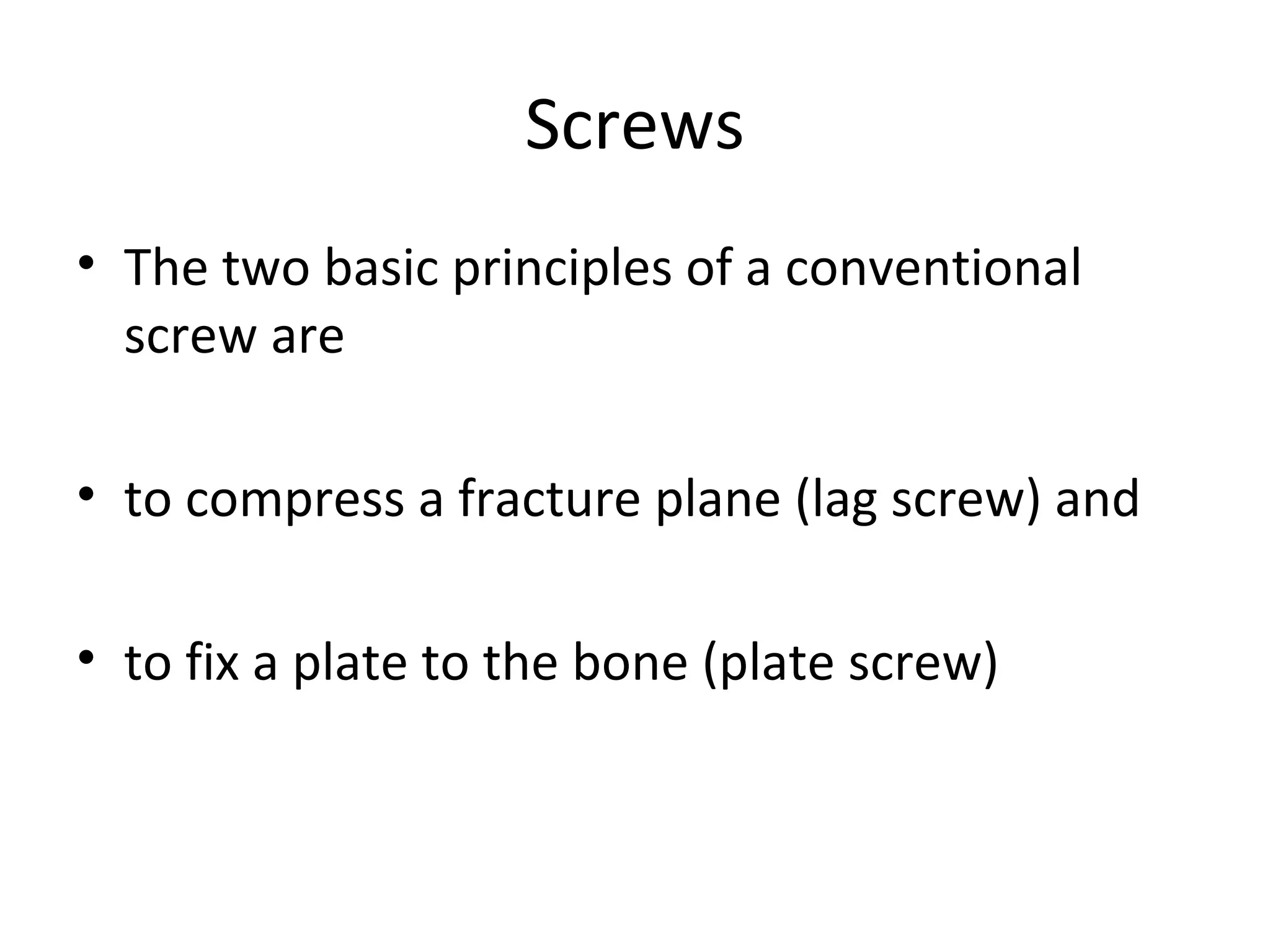 principles of internal fixation | PPT