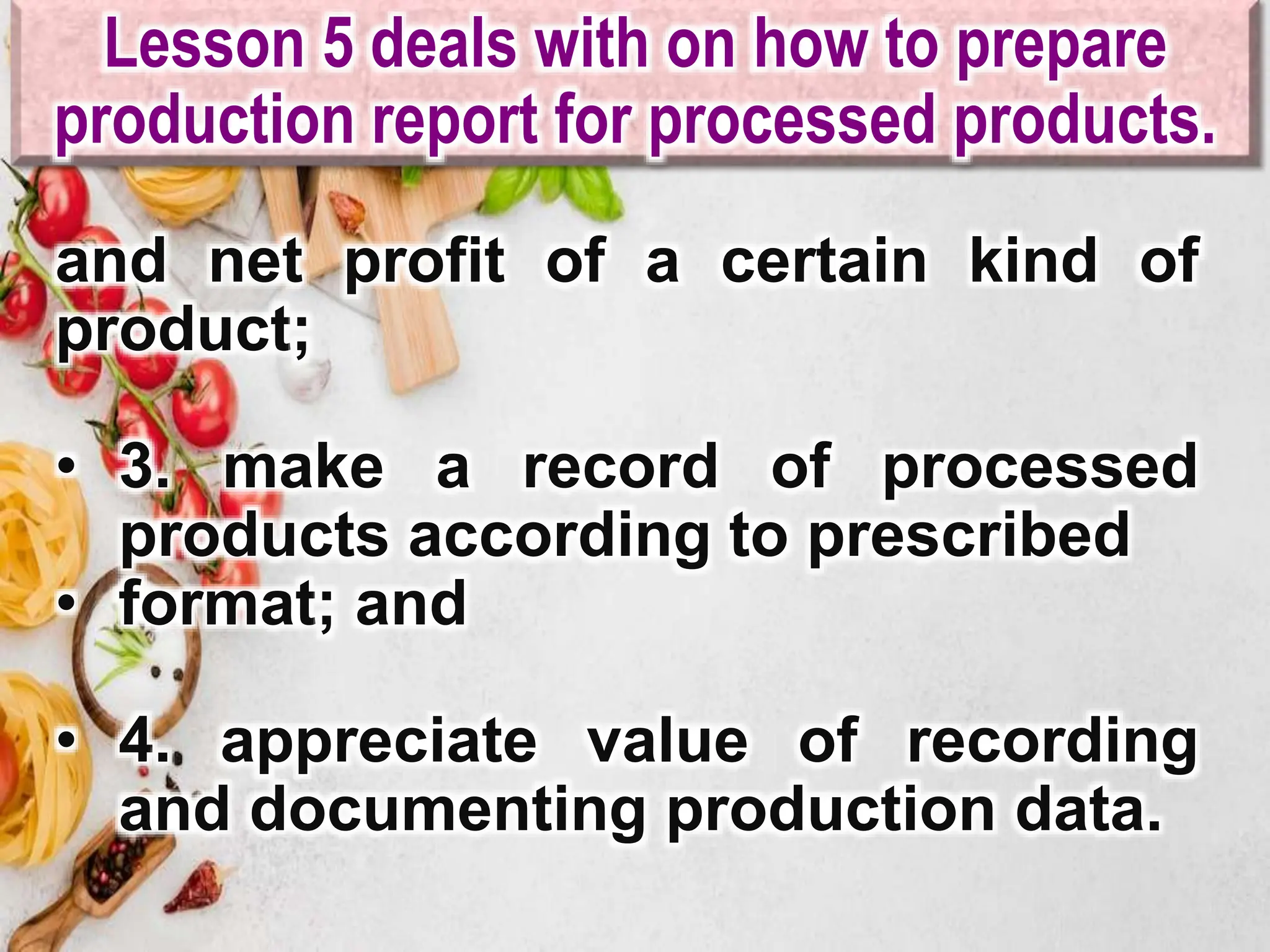 Lesson 5 FOOD lesson and and activity | PPTX