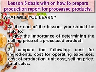 Lesson 5 FOOD lesson and and activity | PPTX