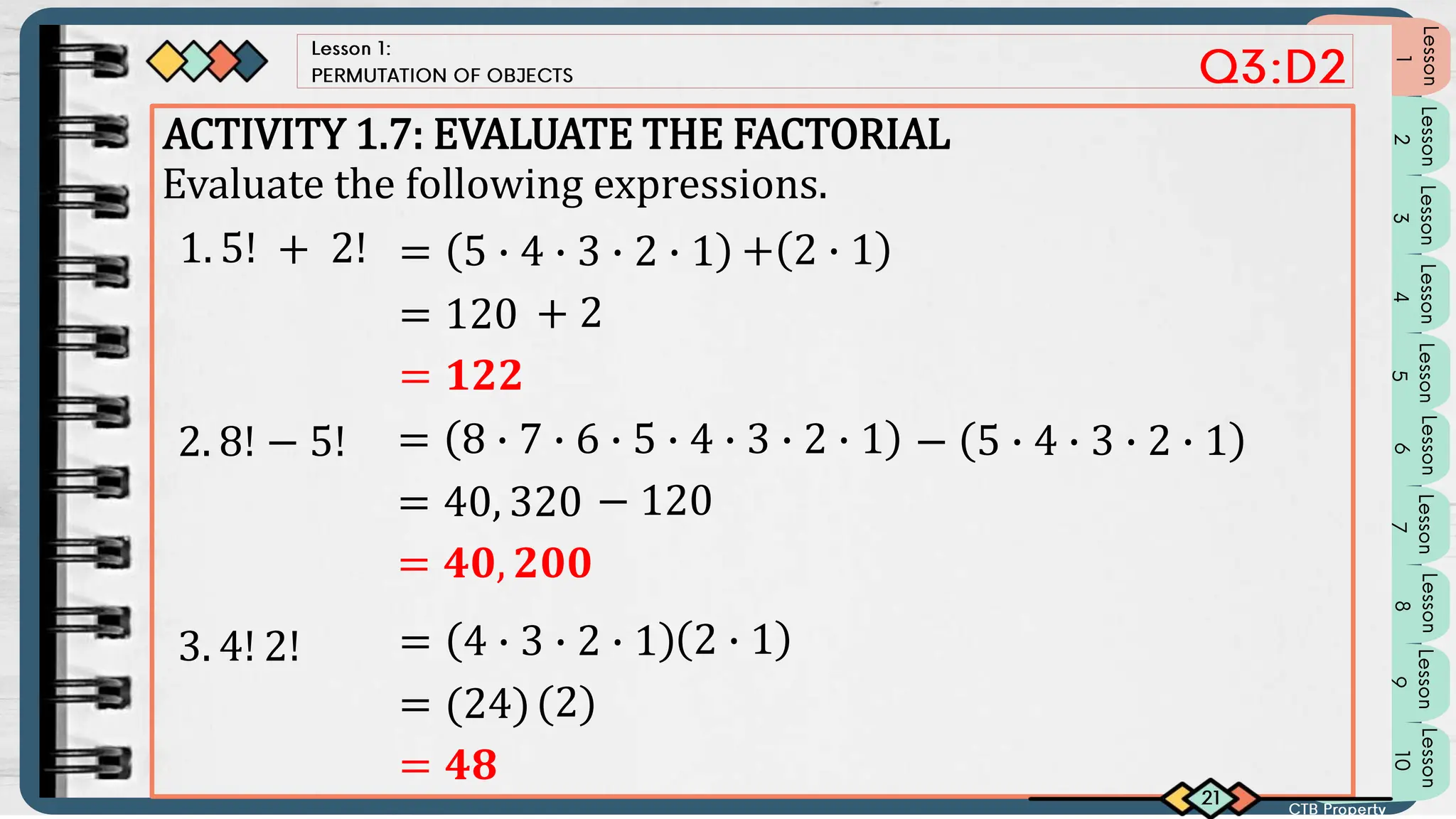 G10m Q3 L1 Permutation Of Objects Grade 10 Pptx