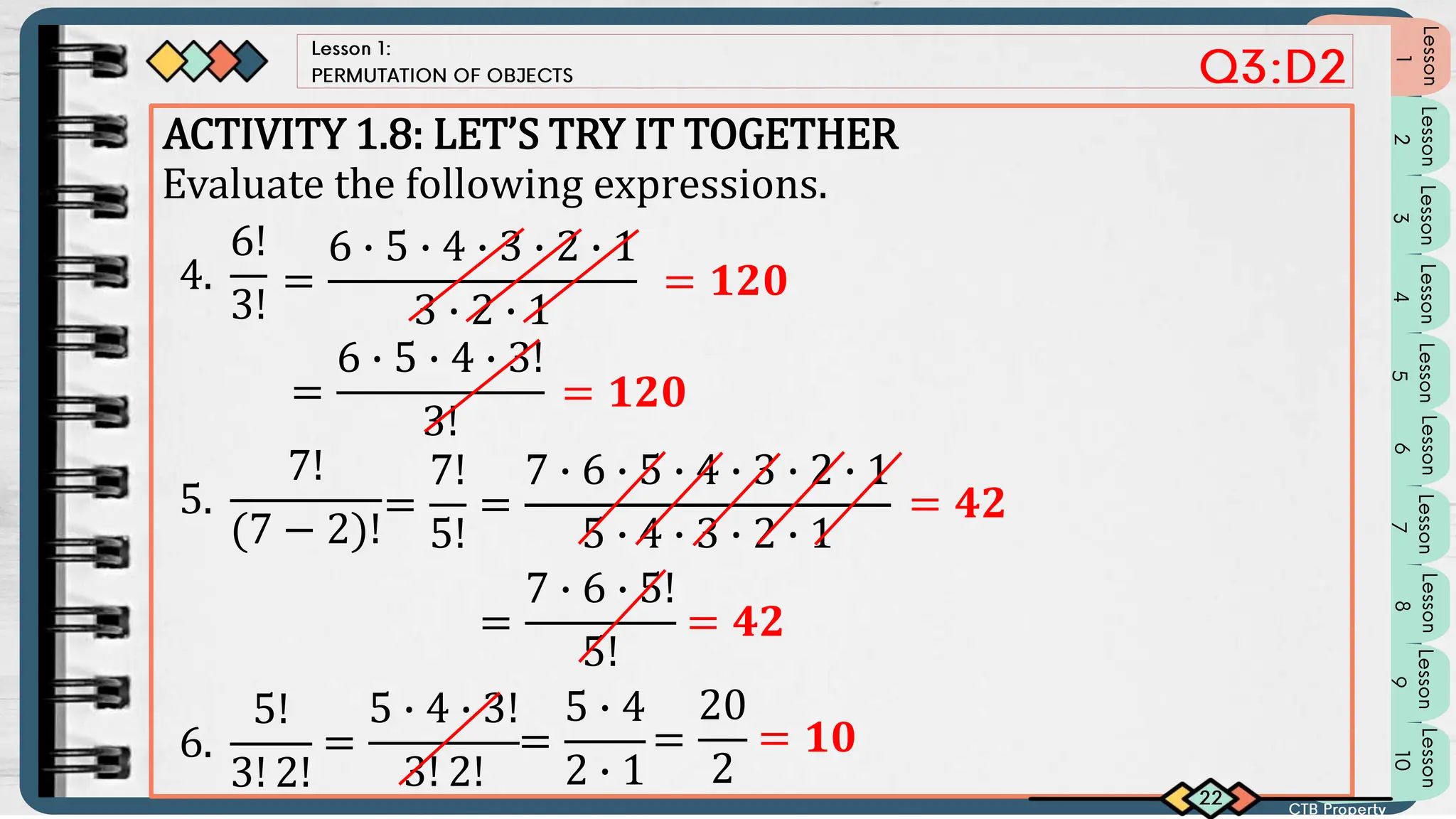 G10m Q3 L1 Permutation Of Objects Grade 10 Pptx