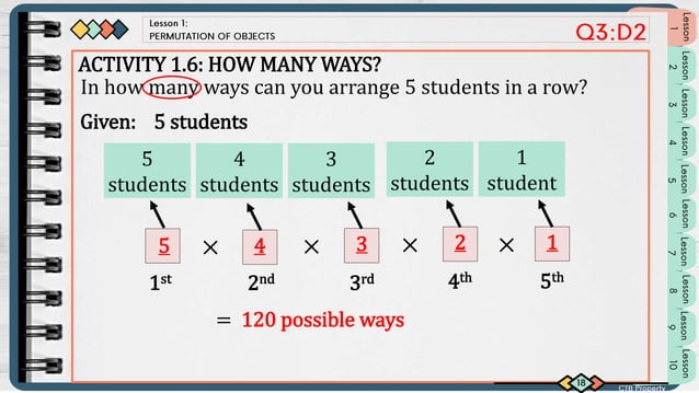 G10m Q3 L1 Permutation Of Objects Grade 10 Pptx