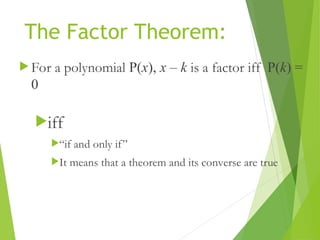 G10 Math Q1-Week 6- Factor Theorem.ppt