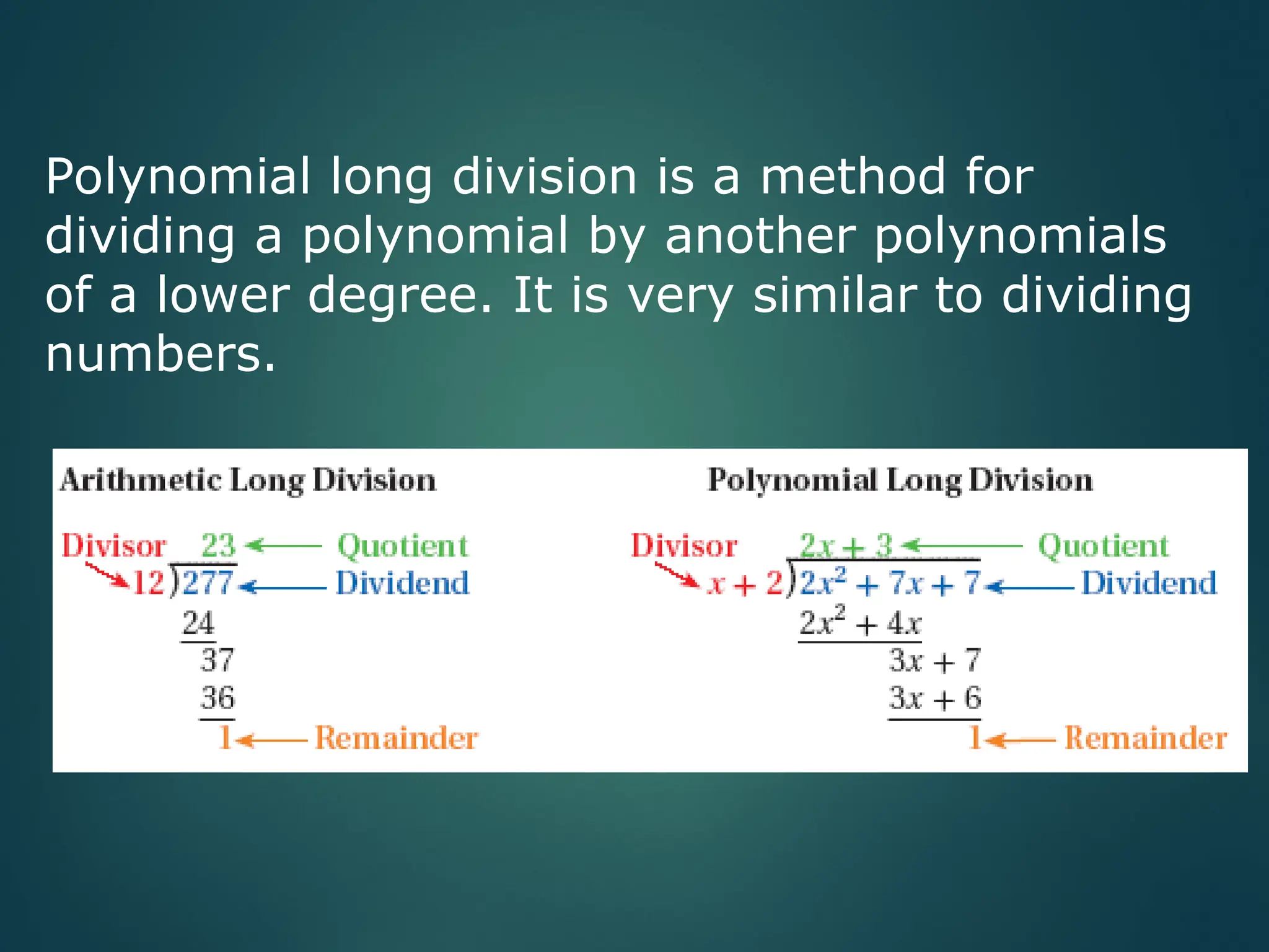 G10 Math Q1-Week 7-Synthetic and Long Divison.ppt