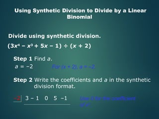 G10 Math Q1-Week 7-Synthetic and Long Divison.ppt