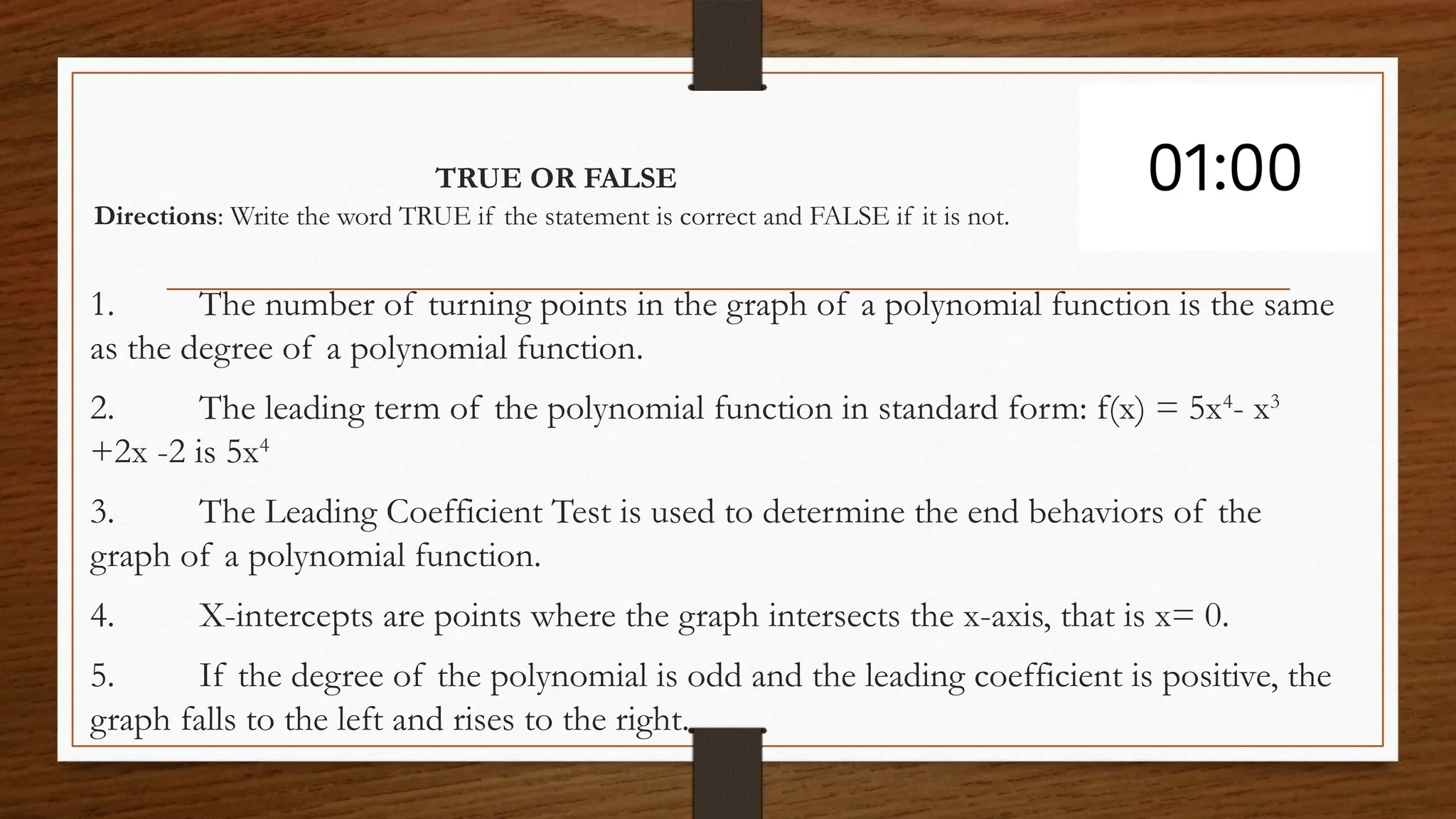 G10 Math Q2 Week 1- Graph of Polynomial Functions.pptx