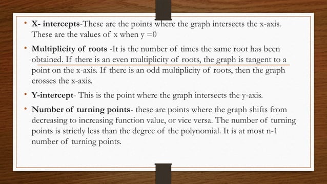 G10 Math Q2 Week 1- Graph of Polynomial Functions.pptx | Physics | Science
