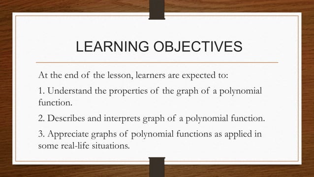 G10 Math Q2 Week 1- Graph of Polynomial Functions.pptx | Physics | Science