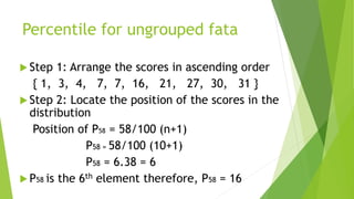 G10 Math Q4 Week 8 Other forms of position of measure.pptx