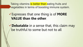 G10 MOLAVE ENGLISH REPORT. claims, facts policy and valeupptx | PPT