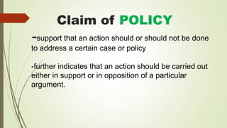 G10 MOLAVE ENGLISH REPORT. claims, facts policy and valeupptx | PPT